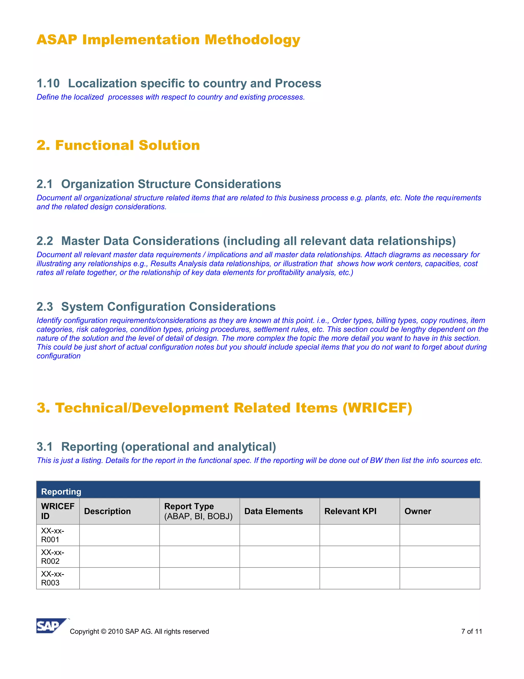 BPD Design Template | DOCX