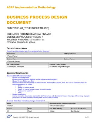 BPD Design Template | DOCX