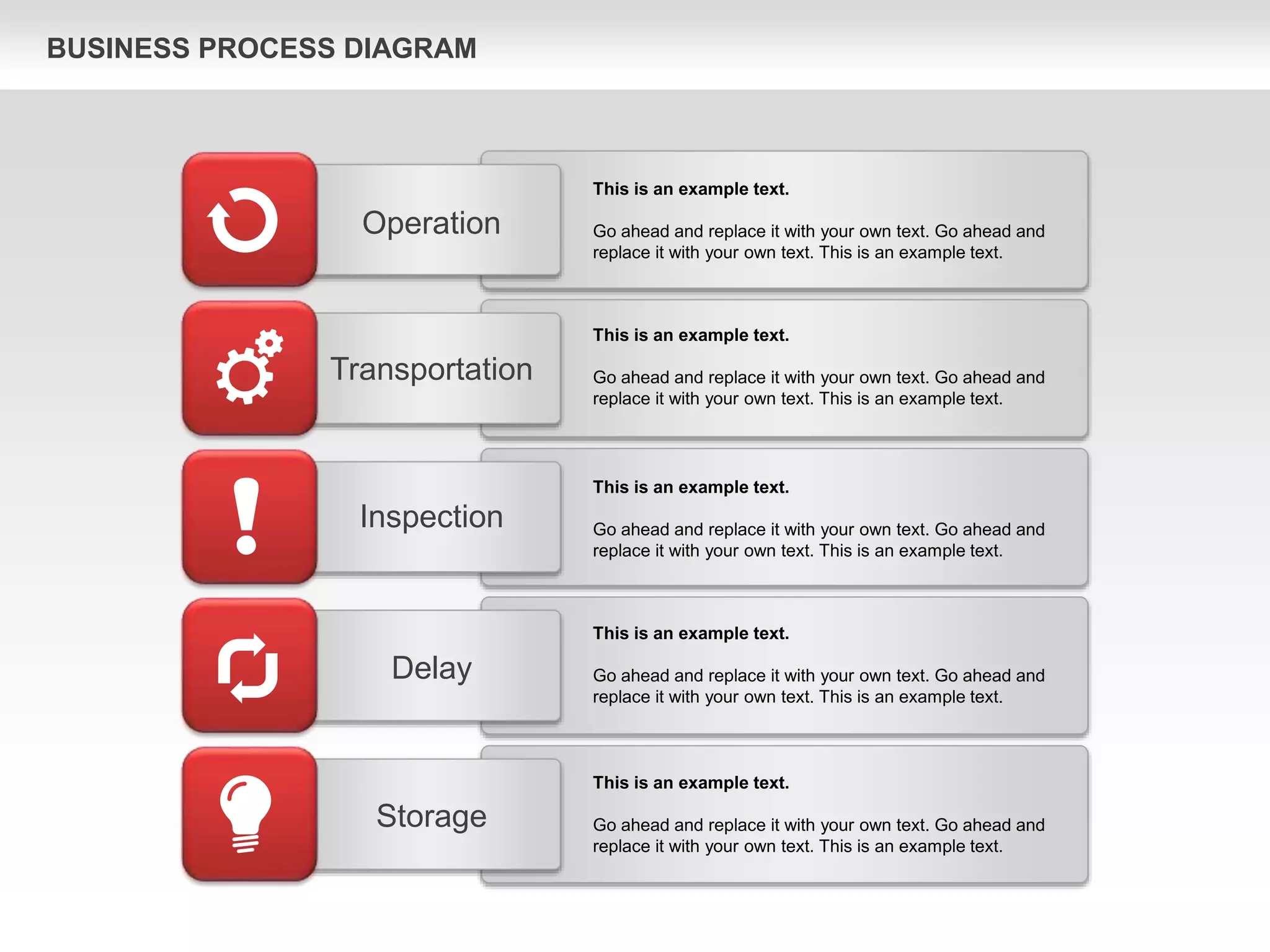Business Process Diagram (for PowerPoint and Google Slides) | PPTX