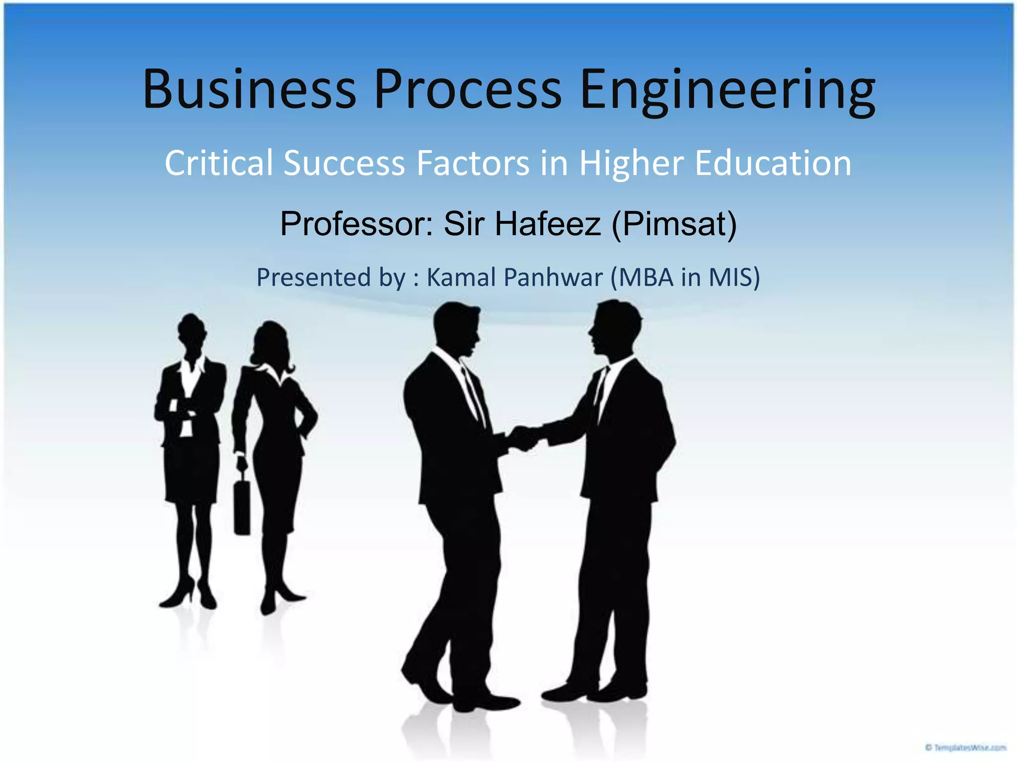 Business Process Engineering | PPSX