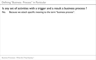 Business Processes Definition | PDF