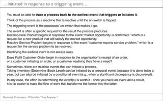 Business Processes Definition | PDF