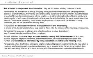 Business Processes Definition | PDF