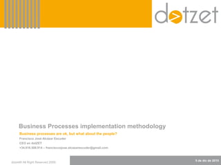 Business processes implementation methodology | PDF