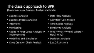 Business processes reengineering based on business model concept | PPTX