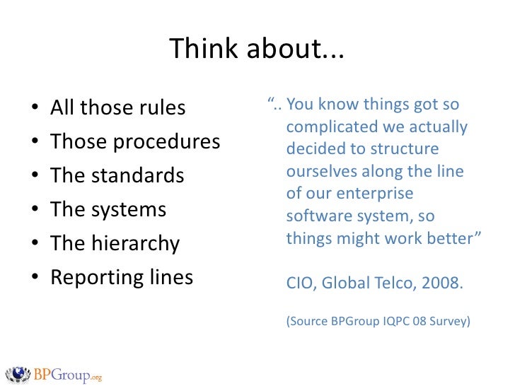 Business Processes and Complexity