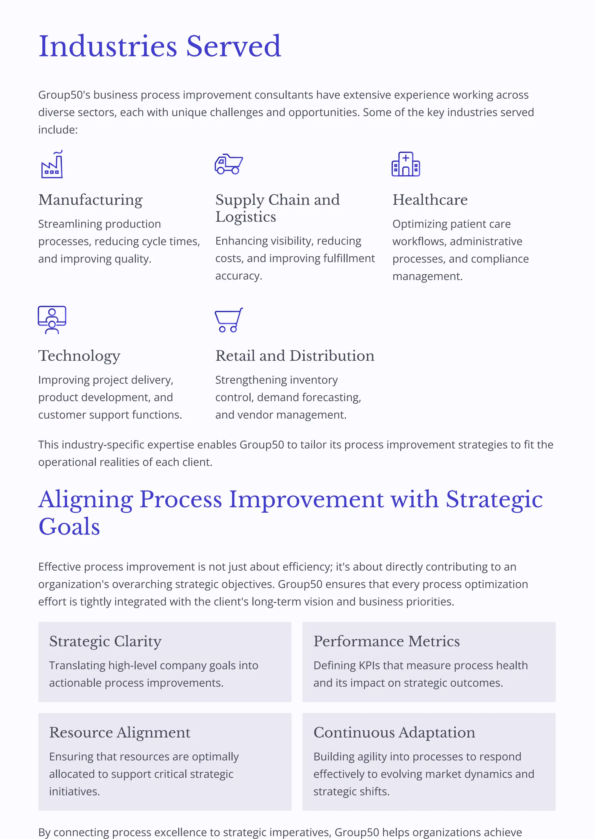 Business Process Improvement Consultants | PDF