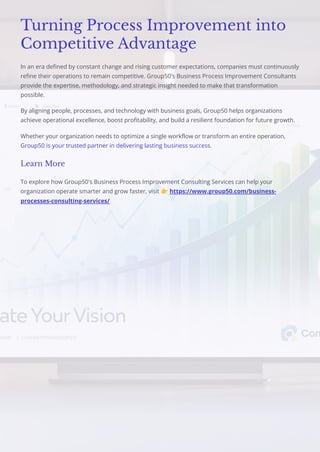 Business Process Improvement Consultants | PDF