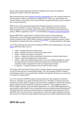 Business process management | PDF