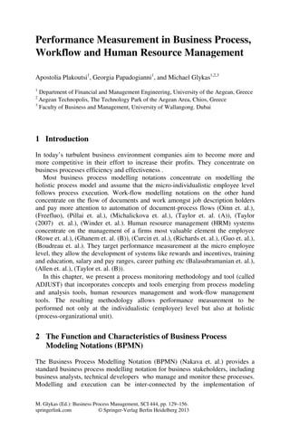 Business process management | PDF