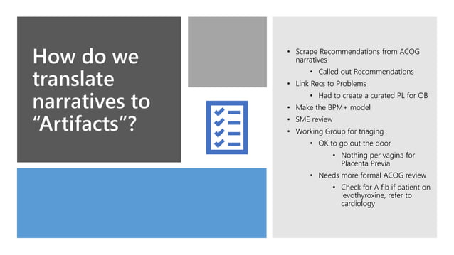 Business Process Management and its evolution An ACOG example - steve ...
