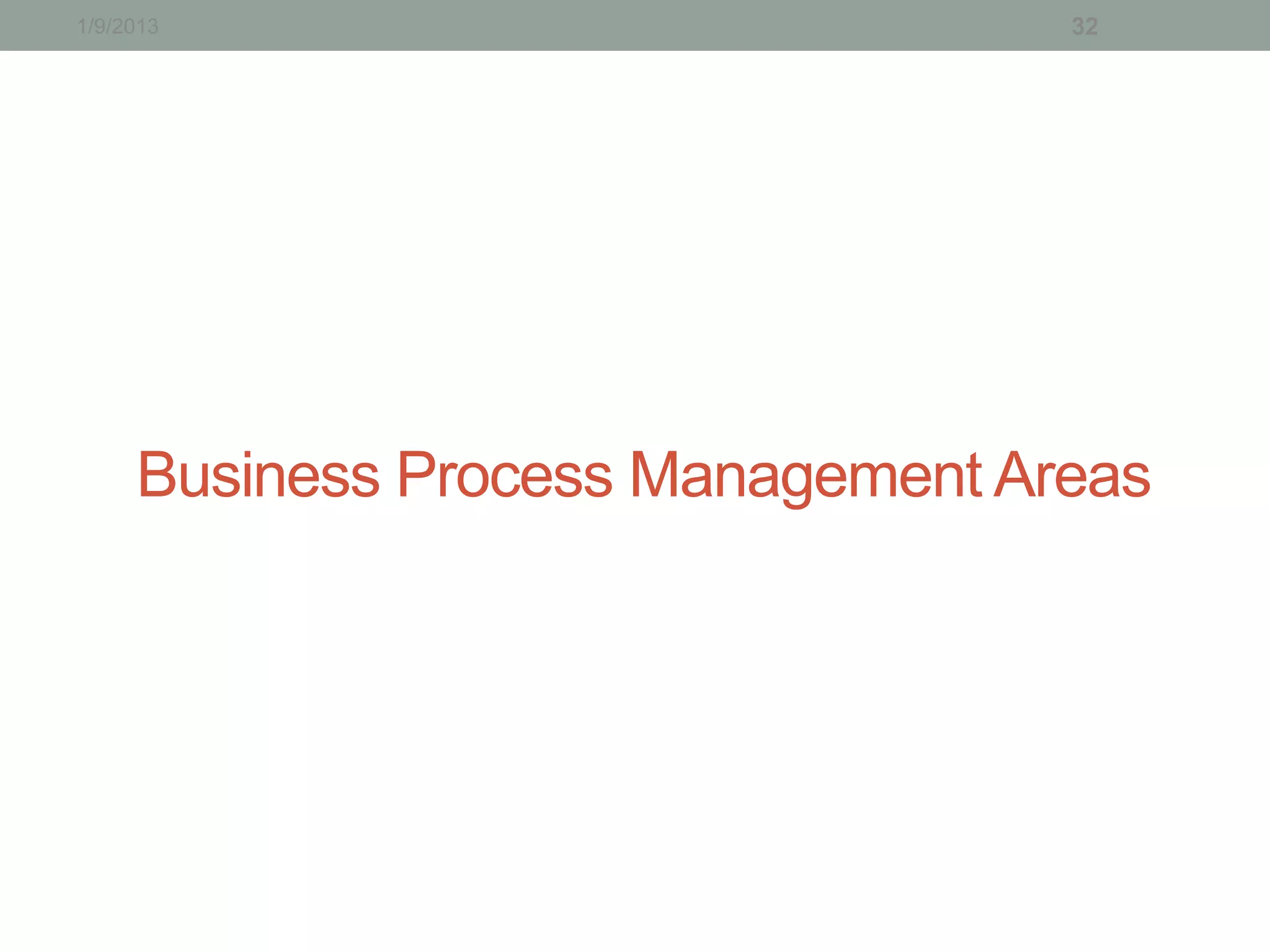 Business Process Management Training 1 | PDF