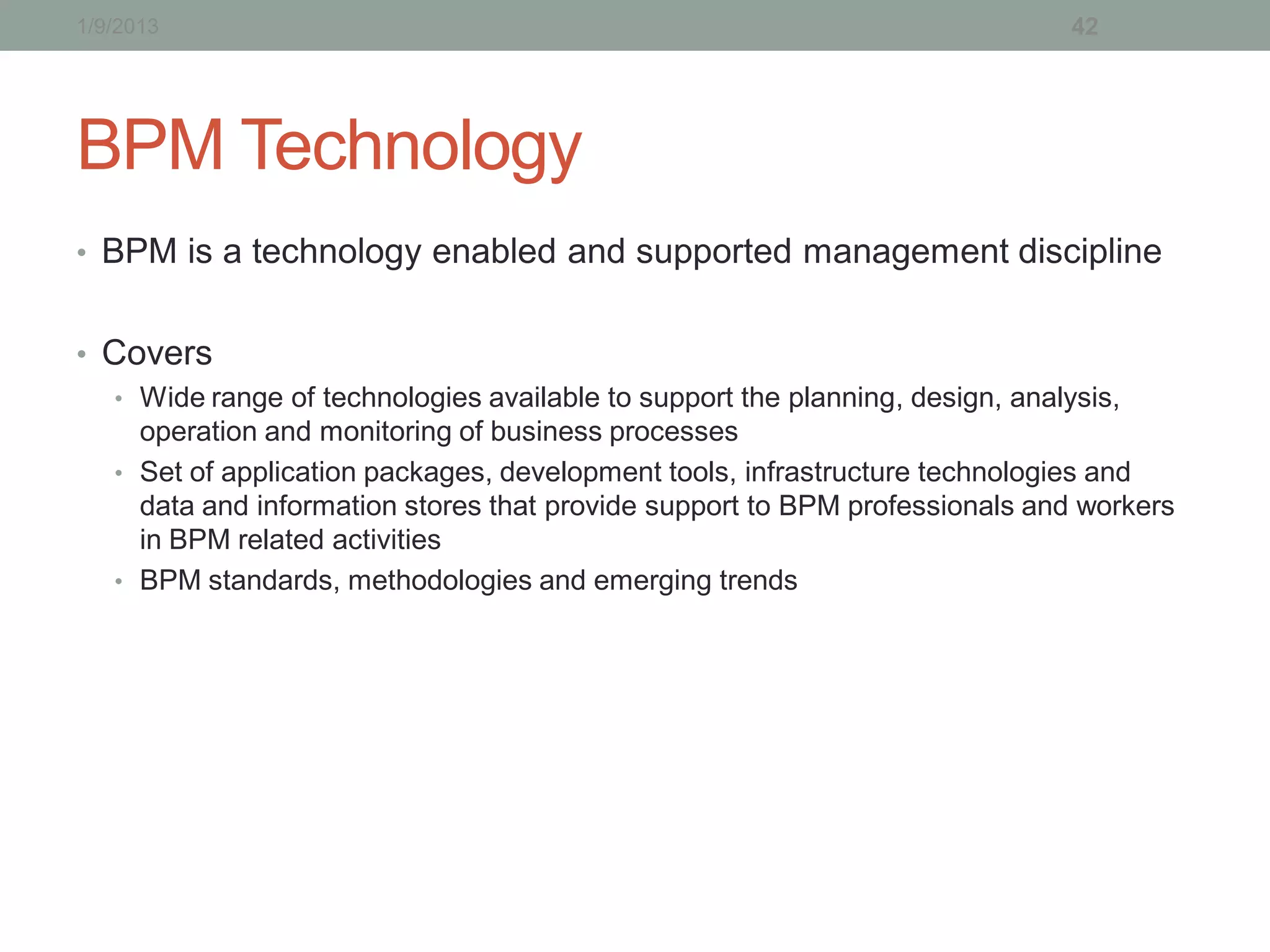 Business Process Management Training 1 | PDF