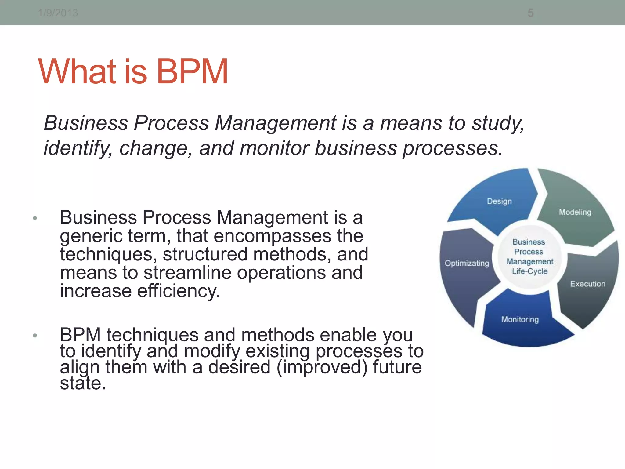 Business Process Management Training 1 | PDF