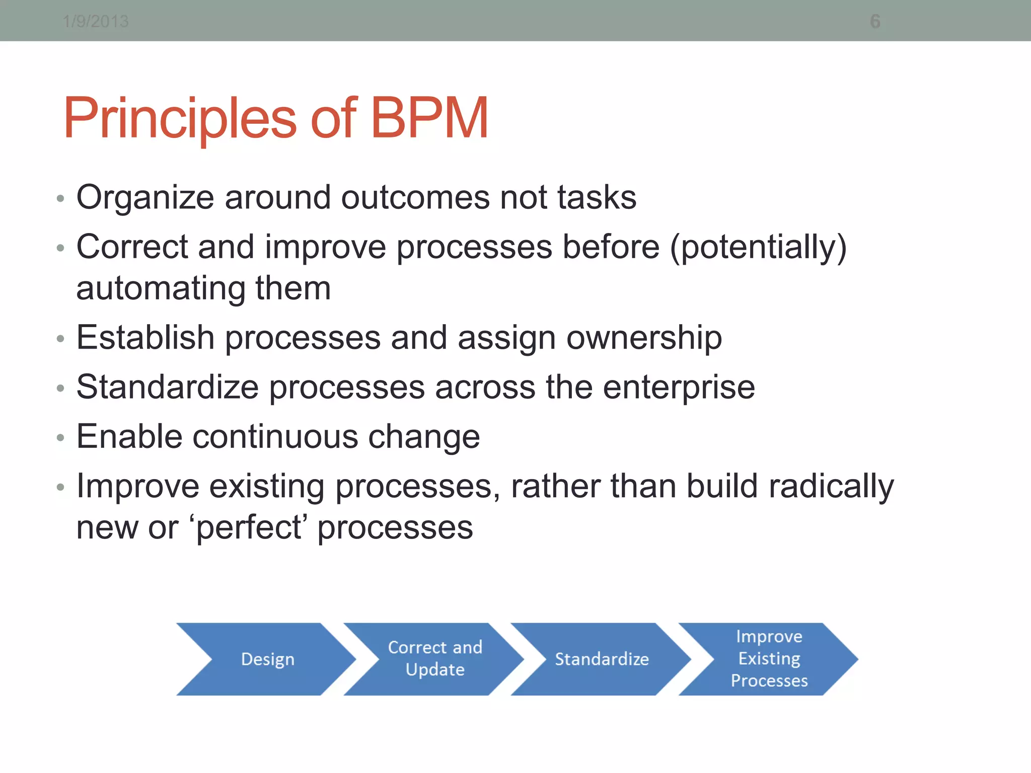 Business Process Management Training 1 | PDF