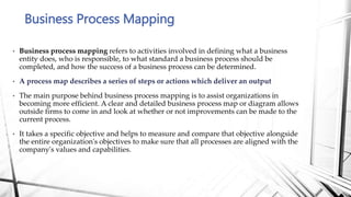 Business process mapping | PPT
