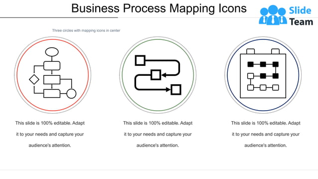 Business Process Mapping Icons | PPT
