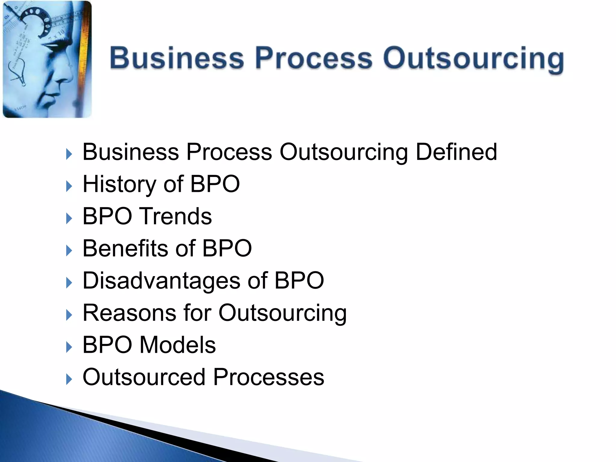 Business process outsourcing | PPTX