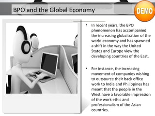 Business process outsourcing | PPT