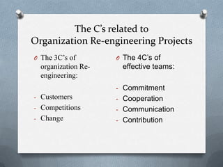 Business Process re engineering | PPT