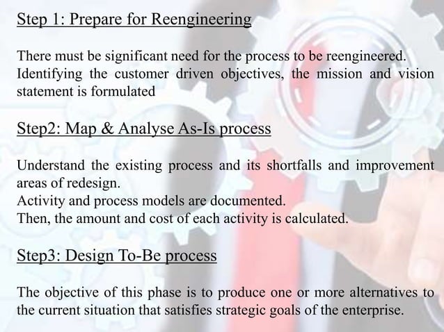 Business process re engineering | PPTX | Business Administration | Business