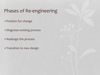 Business process re engineering | PPTX
