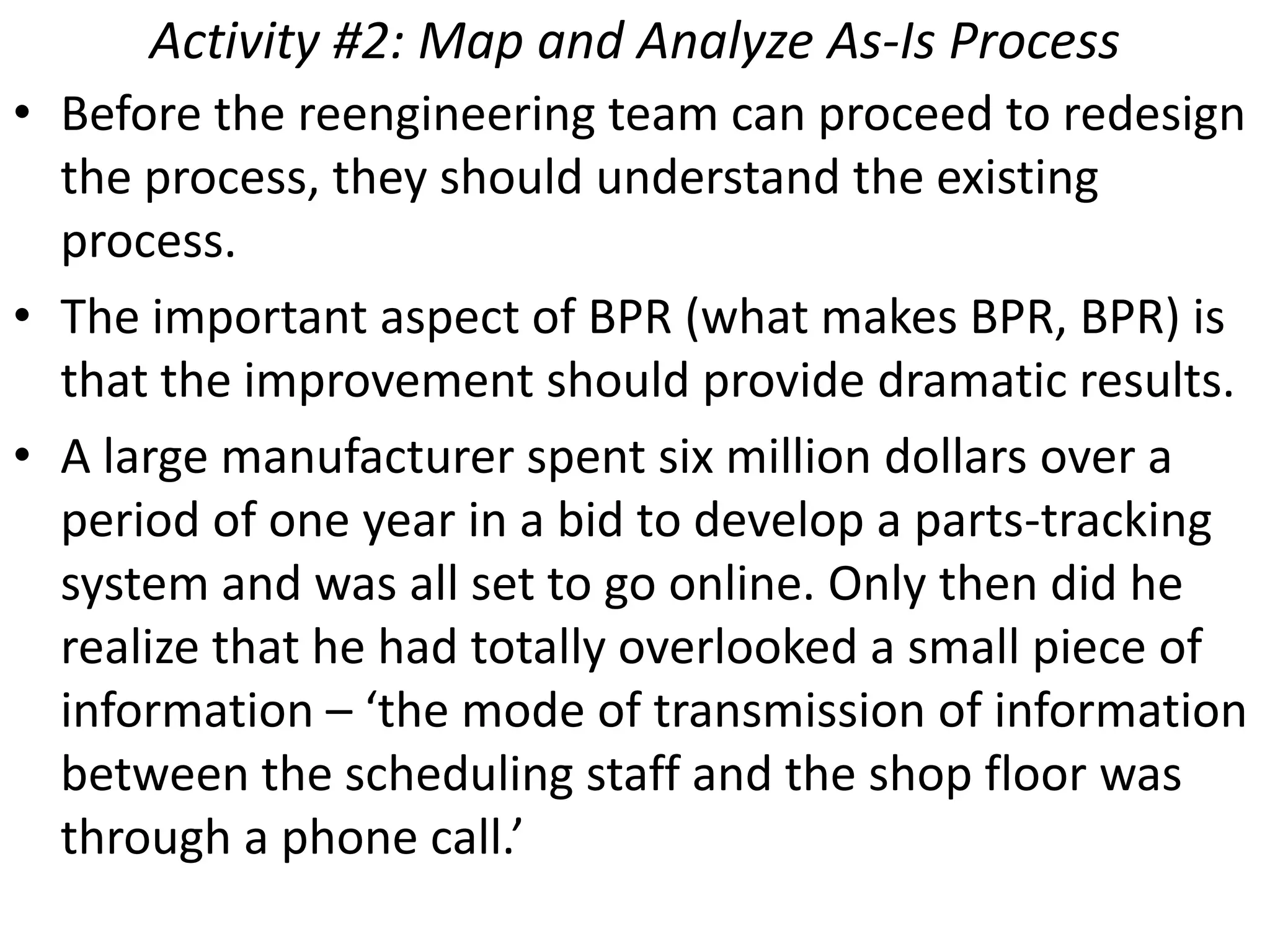 Business process reengineering | PPTX