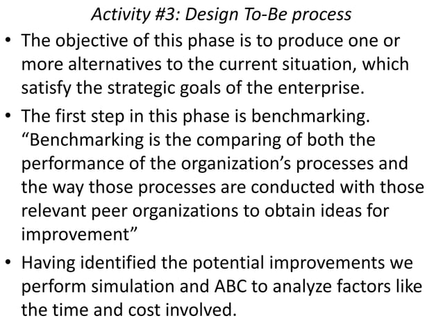Business process reengineering | PPTX | Computer Software and Applications | Computing