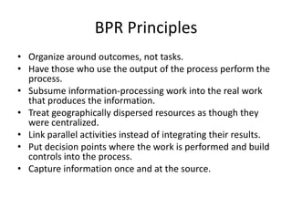 Business process reengineering | PPTX