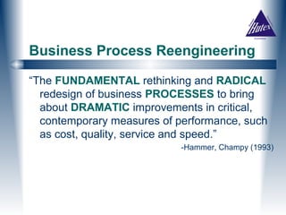 Business process reengineering | PPT