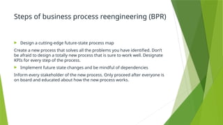 BUSINESS PROCESS RE ENGINEERING PRESENTAT | PPTX