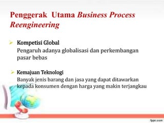 Business process reengineering PPT | PPTX