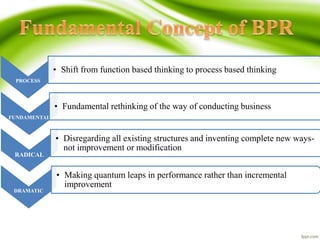 Business process reengineering | PPTX