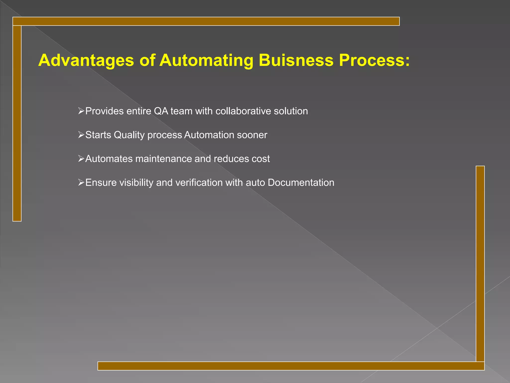 Business Process Testing -BPT | PPT