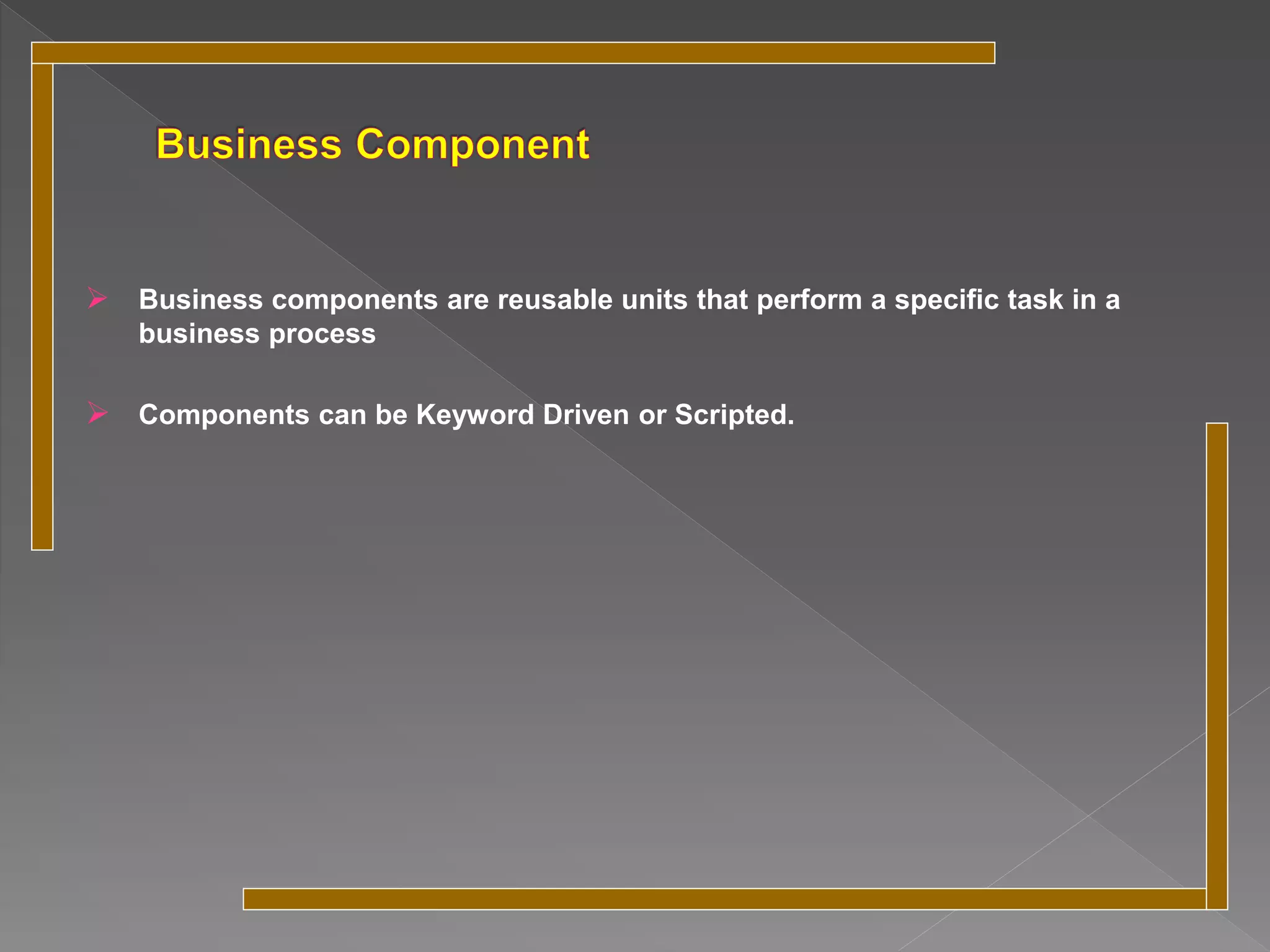 Business Process Testing -BPT | PPT