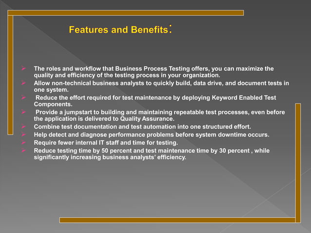 Business Process Testing -BPT | PPT