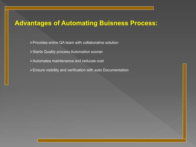 Business Process Testing -BPT | PPT