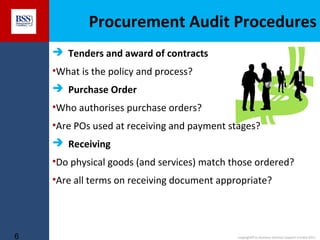 Business procurement audit | PPT
