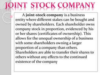 Joint-Stock Company: What It Is, History, And Examples, 44% OFF