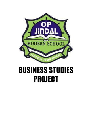 Business studies project | DOCX