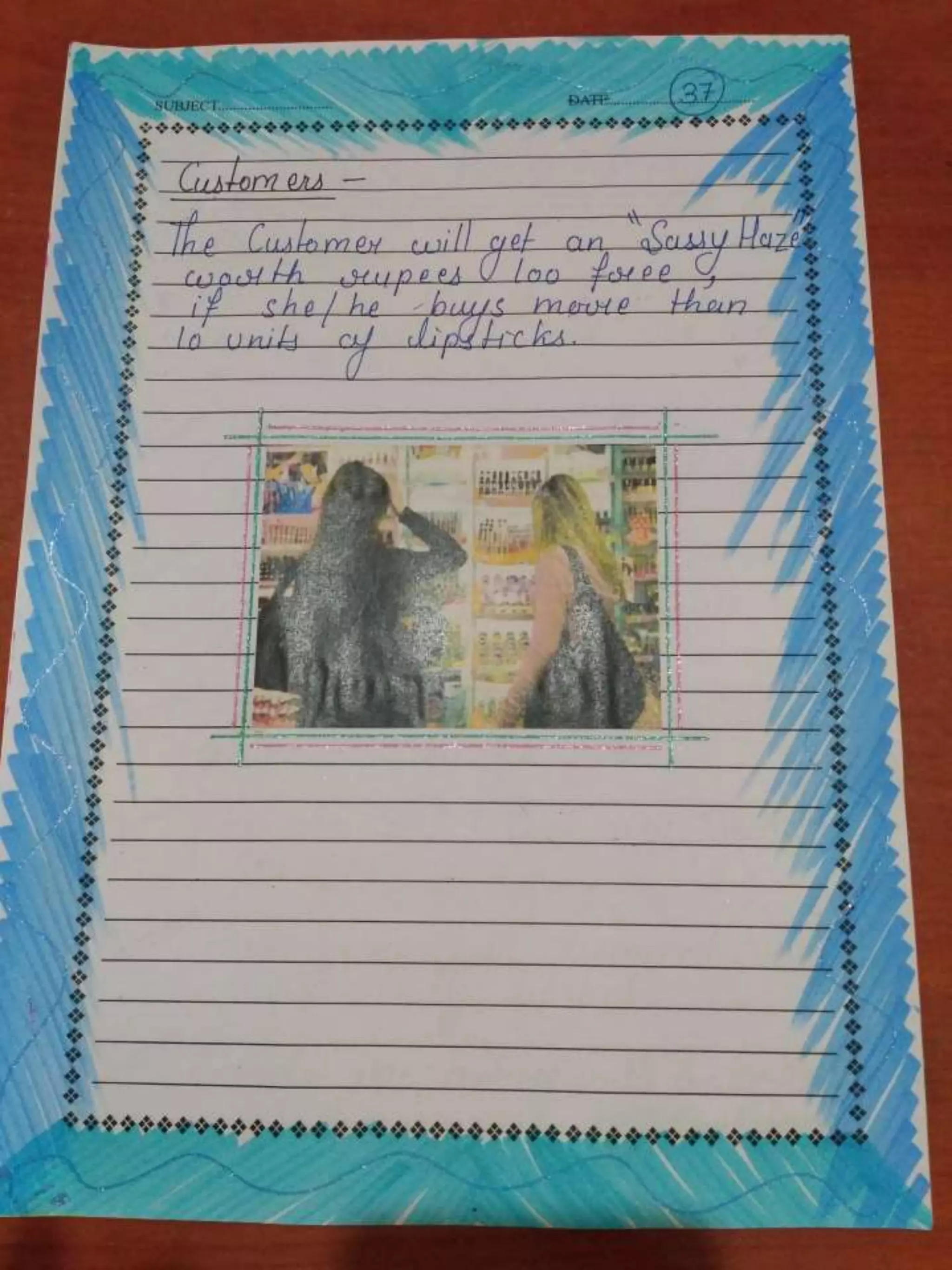 Business project class 12 management of marketing (LIPSTICK) | PPTX