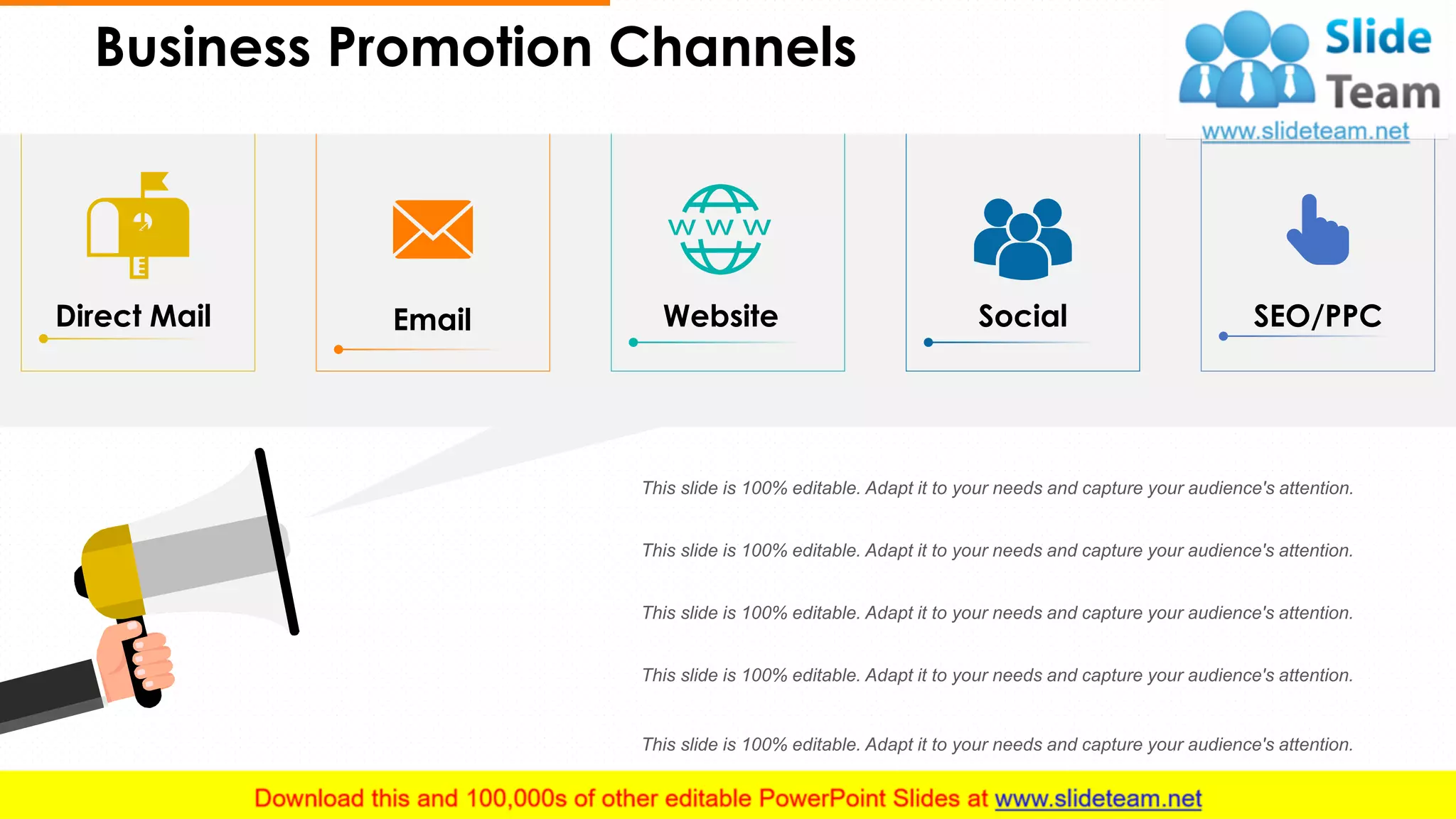 Business Promotion PowerPoint Presentation Slides | PDF