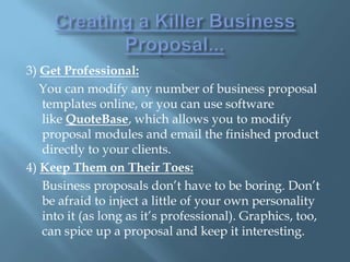 Business proposal | PPT