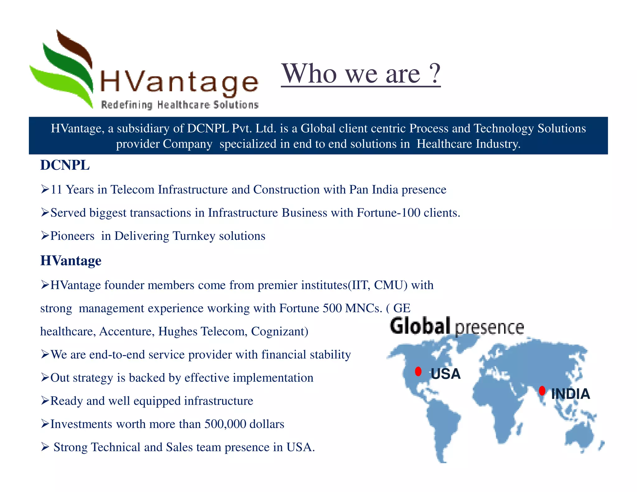 Hvantage RCM Capabilities | PPT