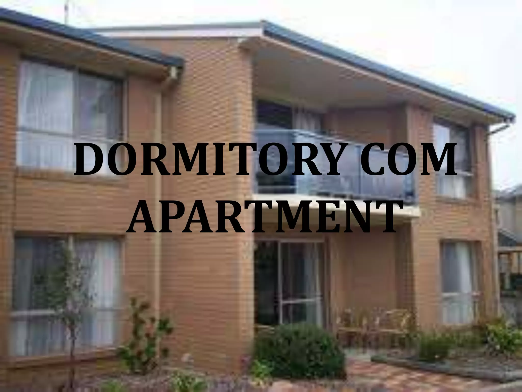 Business Proposal (Dormitory Com Apartment) | PPTX