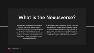 Welcome to nexusverse | PDF
