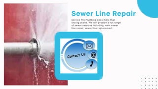 Service Pro Plumbing Inc Our residential plumbing services | PPT