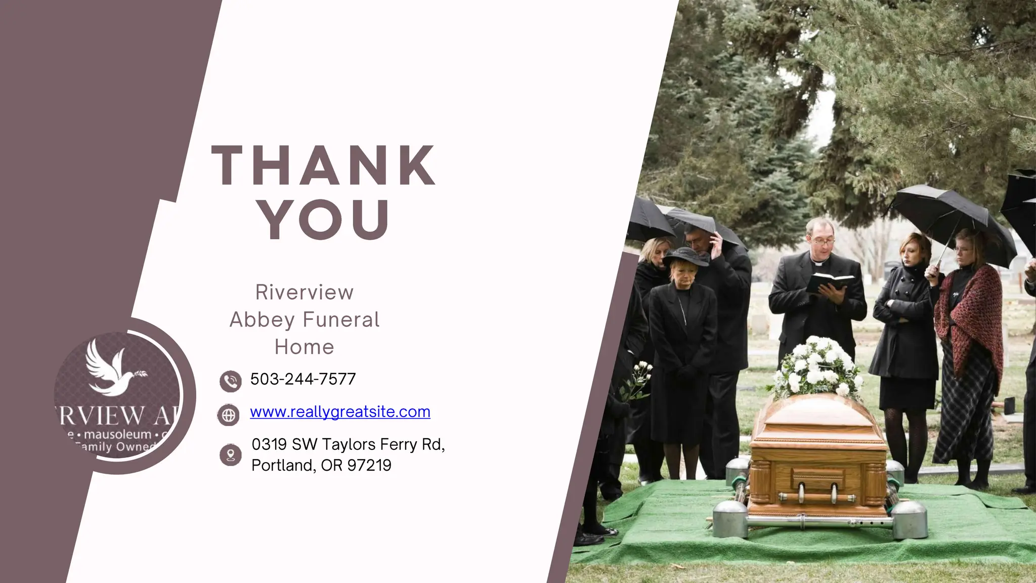 Riverview Abbey Funeral Home | PPTX