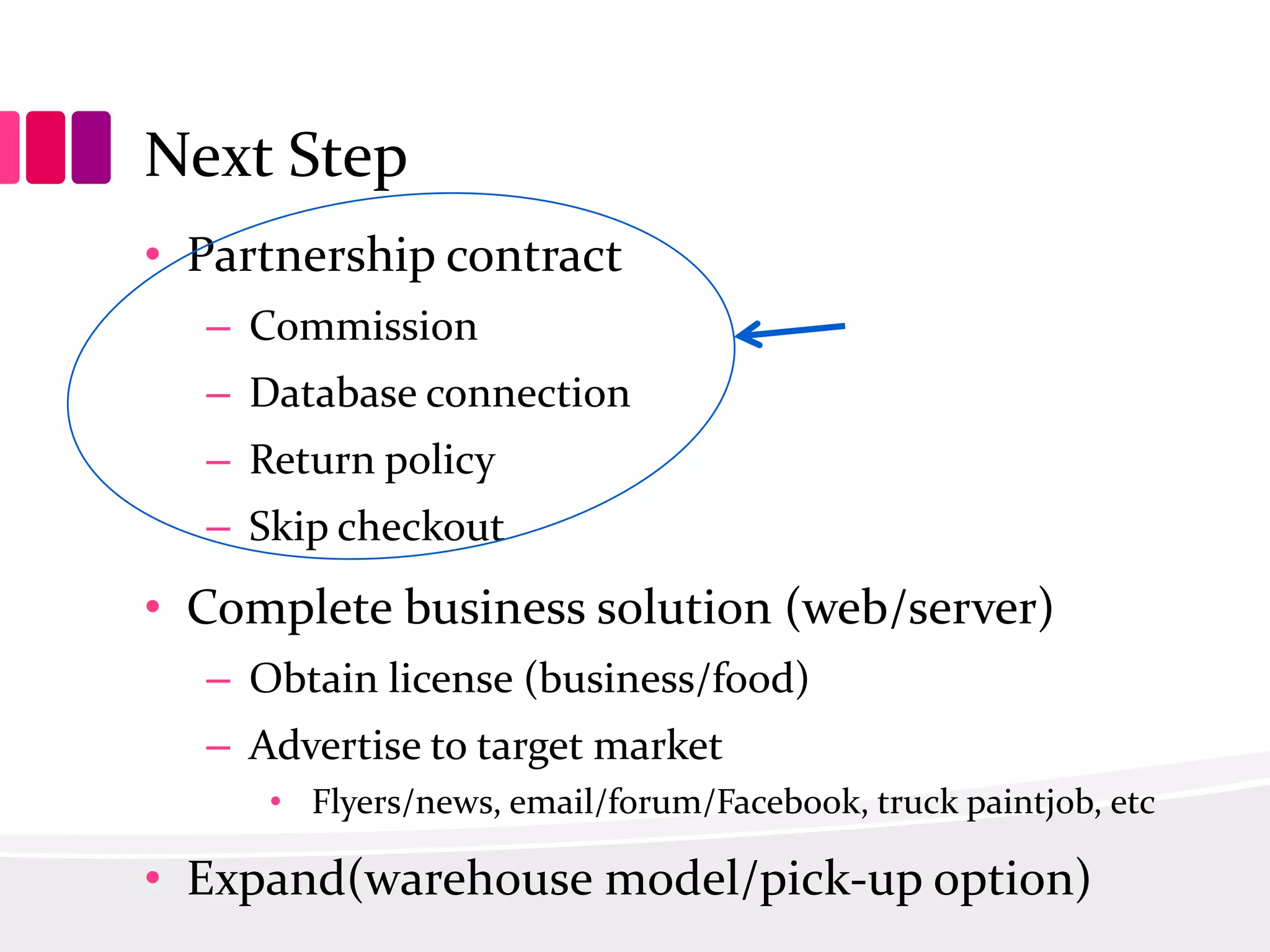Online Grocery - Partnership Proposal | PPTX