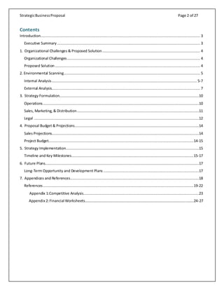 Business proposal for DC Entertainment | DOCX